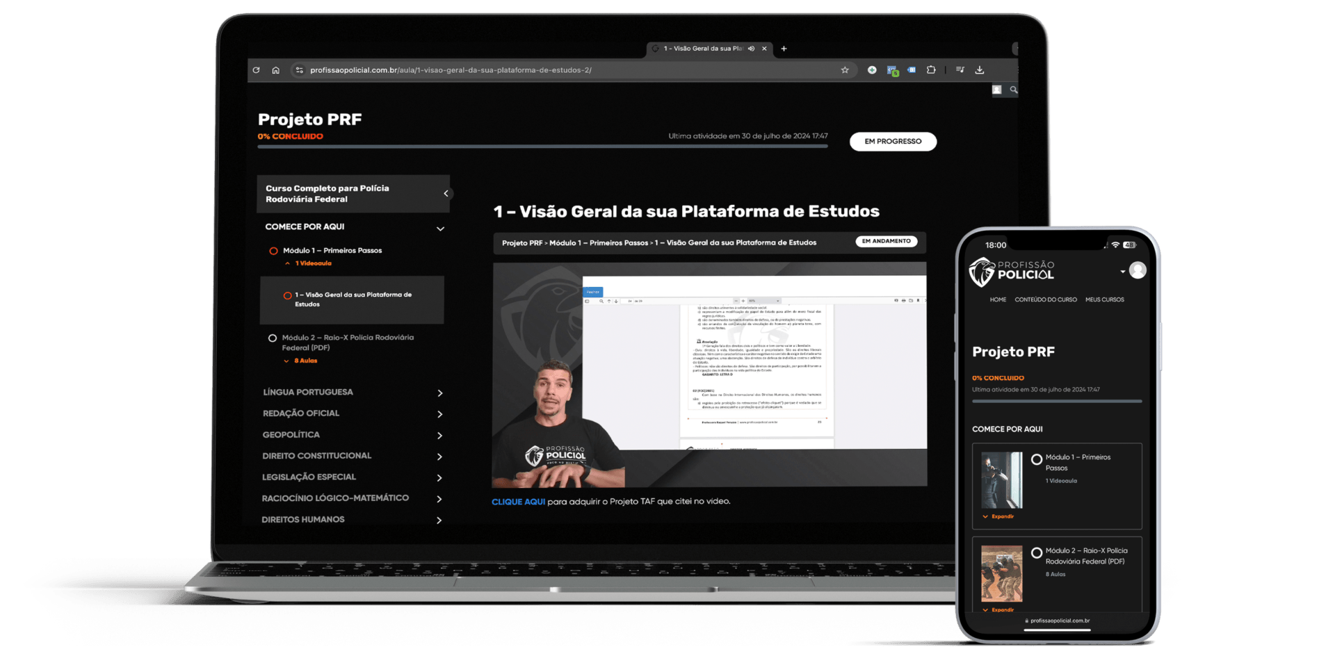 Curso PRF (2025) | Melhor curso Concurso PRF