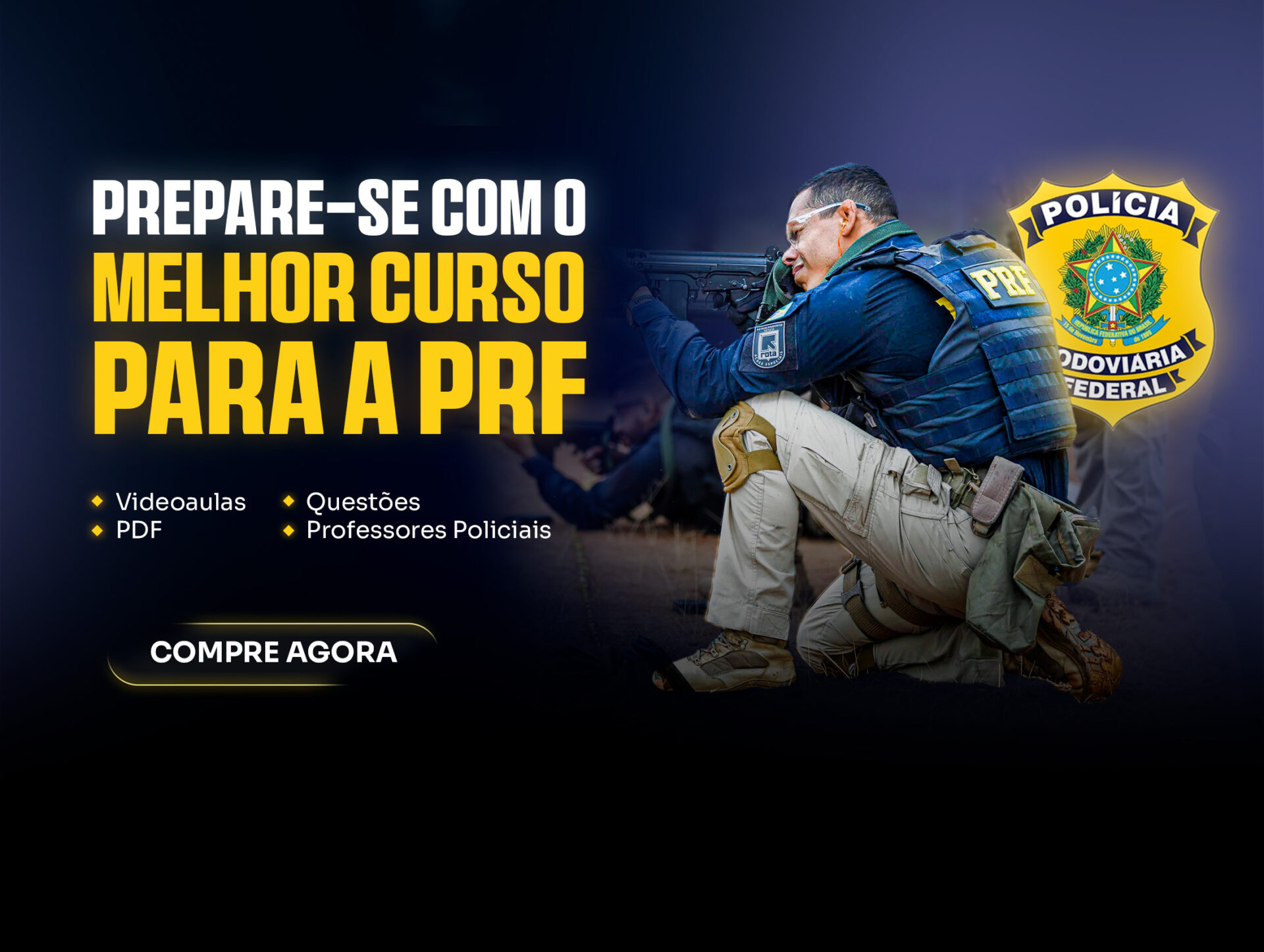 Curso PRF (2025) | Melhor curso Concurso PRF