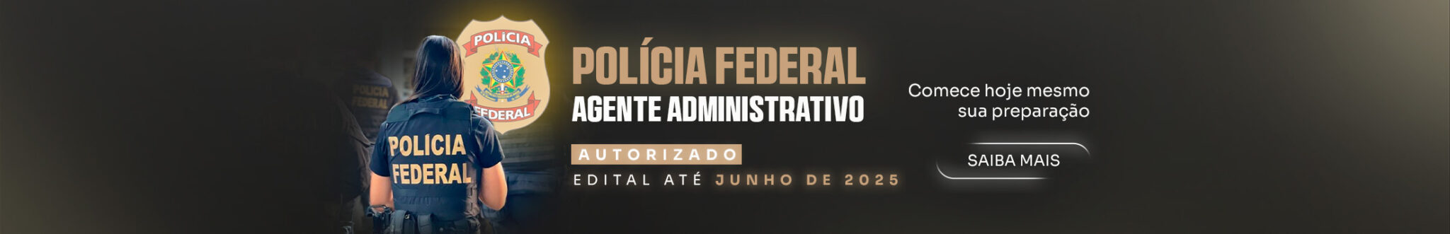 Quais são as etapas do concurso PF Administrativo?